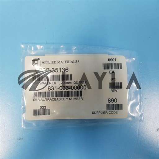 1000000023_223129910326 322-0502// AMAT APPLIED 0200-35136 PIN WAFER ...