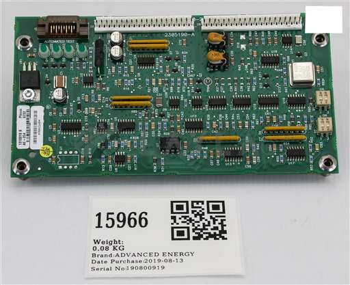 1000000075_A15966 ADVANCED ENERGY PCB, RFG 2000-2V PHASE CONTROL BOARD ...