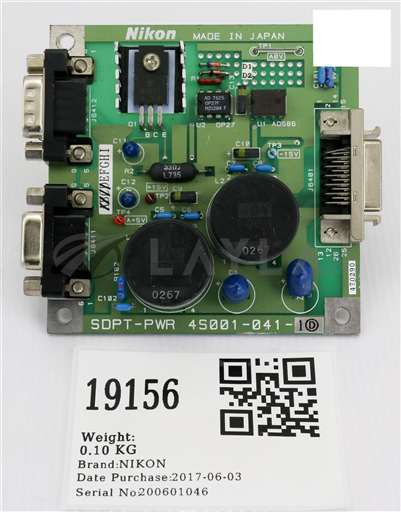 1000000075_A19156 NIKON PCB ASSY, SDPT-PWR 4S001-041-1 4S001-041-1 ...