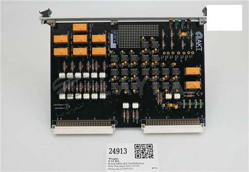 1000000075_A24913 APPLIED MATERIALS PCB, AKT PC VME INTERLOCK #2 V2 W ...