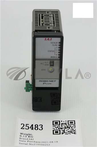 1000000075_A25483 IAI ROBOT NET ABSOLUTE, RCP2-SS8R-I-56P-20-400-P1-S-ML RPCON-56P-ABU RPCON-56P ...