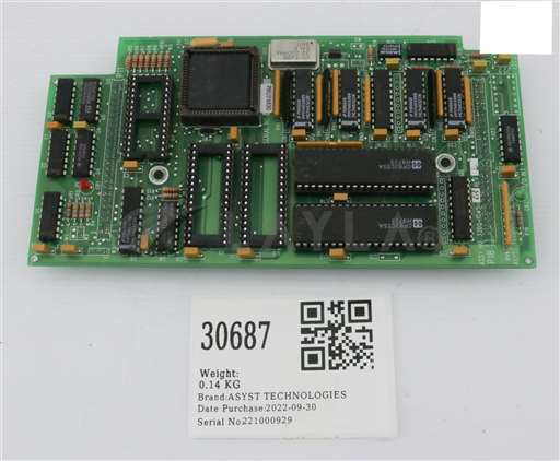 1000000075_A30687 ASYST TECHNOLOGIES PCB, PROCESSOR BOARD, 3000-1045-01 ...