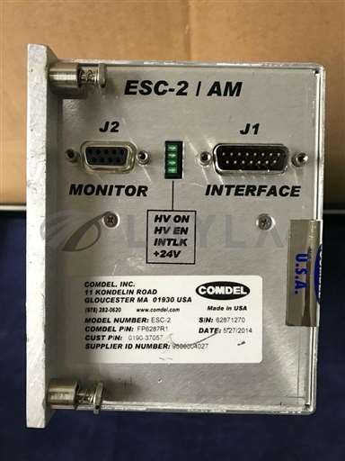 1000000134_402566841131 COMDEL ESC-2 p/N FP6287R1AMAT P/N 0190-37057 ...
