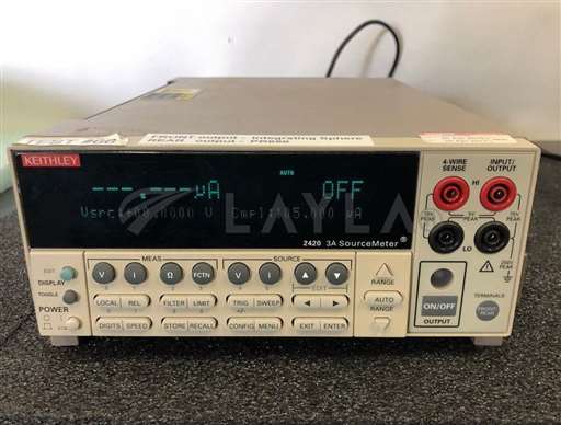 1000000208_113207699022 KEITHLEY 2420 3A SOURCEMETER 2420 - Other Other | LAYLA-Marketplace of ...