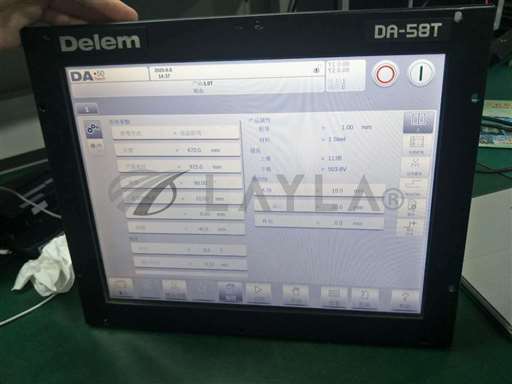 1000000217_403365551949 DELEM Bending machine DELEM DA-58T TOUCH ...