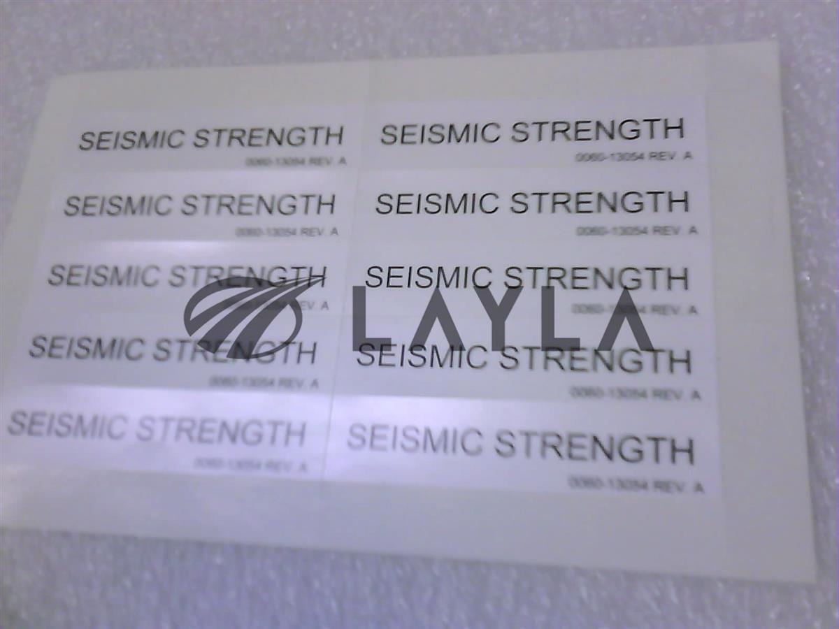 1000000010_108694 LABEL, SEISMIC STRENGTH, CONTROLLER 0060-13054 Other ...
