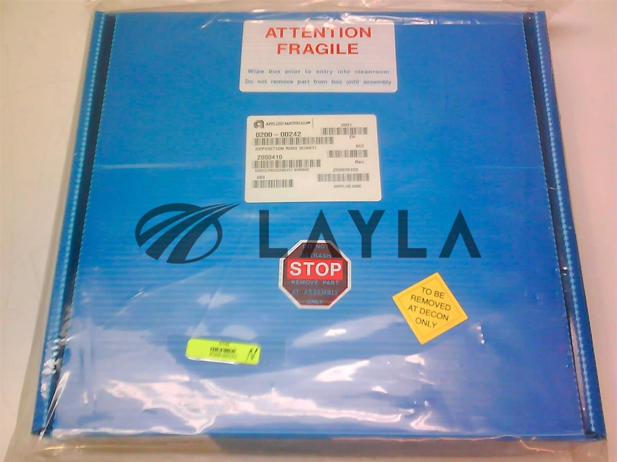 1000000010_5746 DEPOSITION RING WITH ANTI-ROTATION CU BE 0200-00242 ...