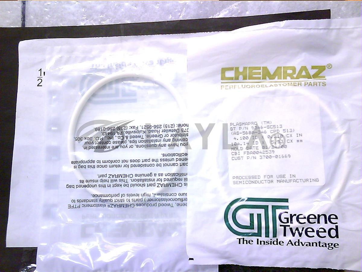 1000000010_84769 ORING ID 4.100 CSD .210 CHEMRAZ SC513 80 3700-01669 ...