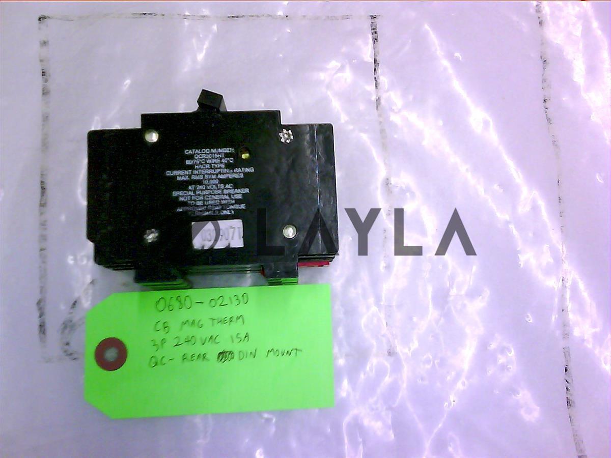 1000000010_87962 CB MAG THERM 3P 120/240VAC 15A QC-REA 0680-02130 Other ...
