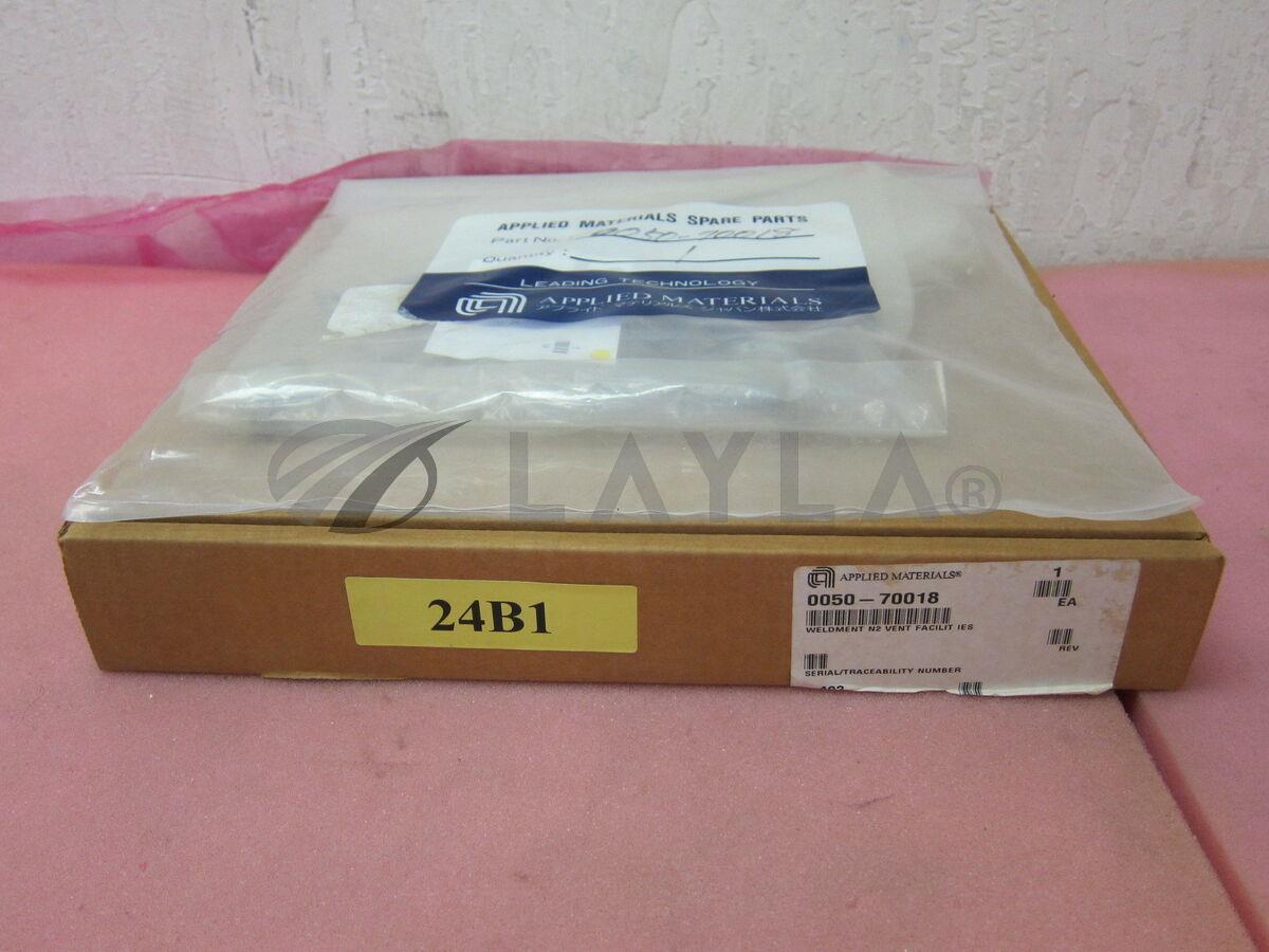 1000000013_400834370017 AMAT 0050-70018 Weldment N2 Vent Facilit IES ...