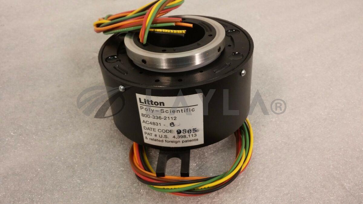 1000000032_222388961539 Litton AC4831-6 Slip Ring 6 Wire w/ Through ...