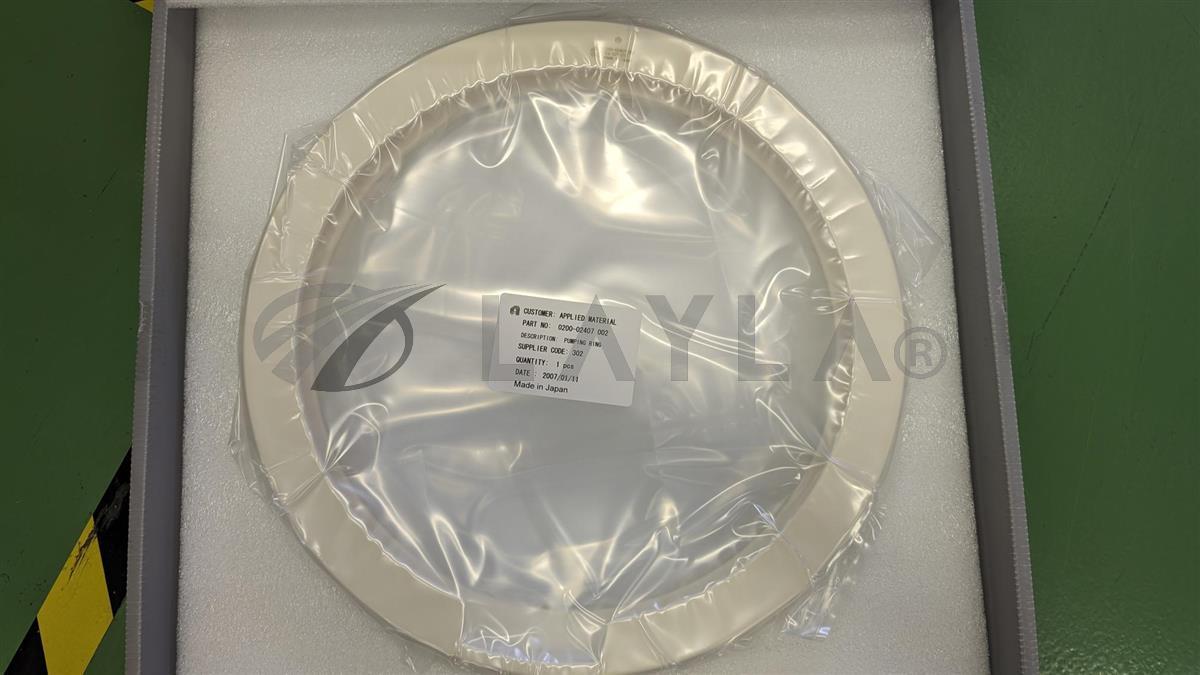 1000000049_PI0343 PUMPING RING CERAMIC C-CHANNEL SIDE 1 0200-02407 ...