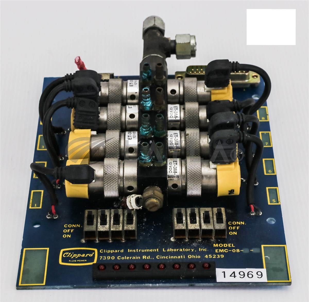 1000000075_A14969 CLIPPARD 8-PORT ELECTRONIC PNEUMATIC MANIFOLD BOARD ...