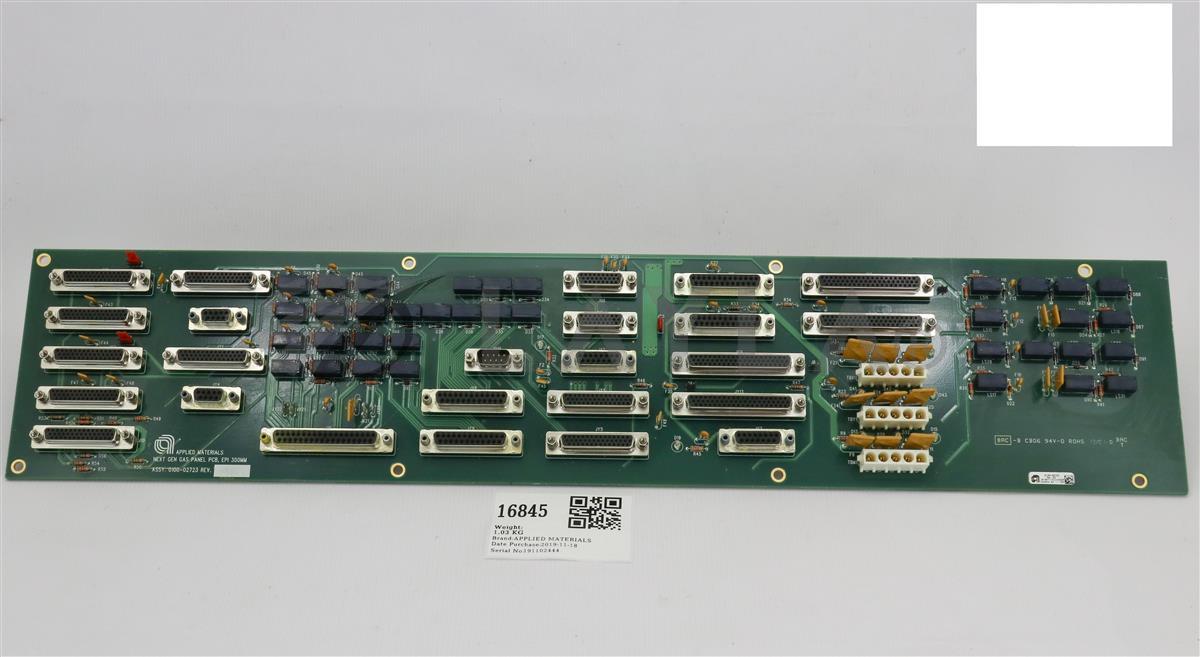 1000000075_A16845 APPLIED MATERIALS PCB, NEXT GEN GAS PANEL PCB, EPI ...