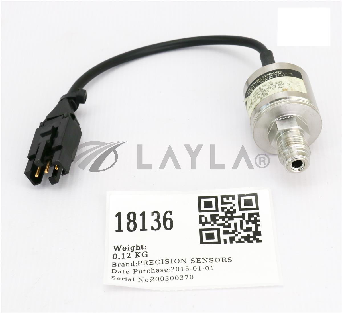 1000000075_A18136 PRECISION SENSORS VACUUM SWITCH, VARIAN P/N: 04 ...