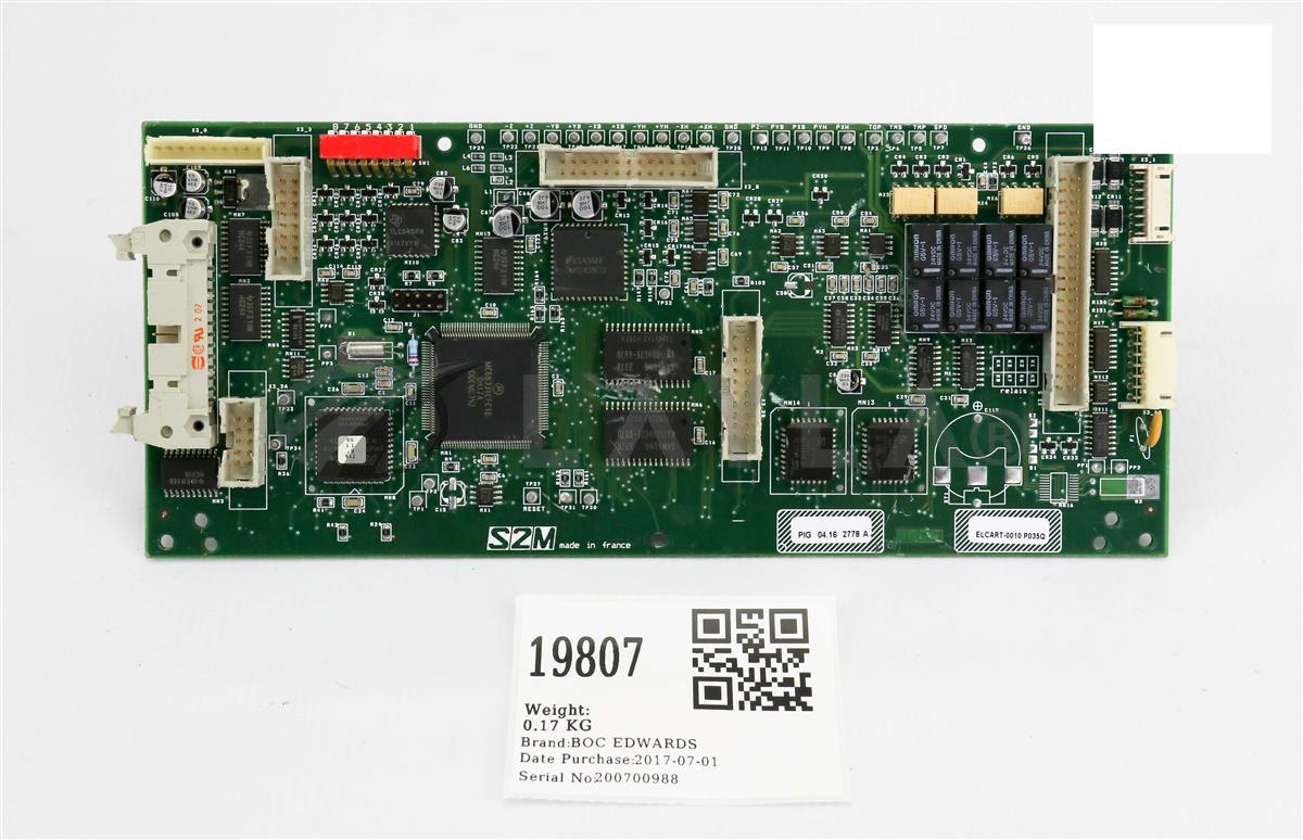 1000000075_A19807 BOC EDWARDS PCB, TURBO PUMP CONTROLLER BD, S2M 719-01 ...