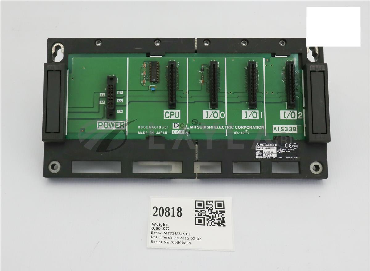 1000000075_A20818 MITSUBISHI PCB, BASE UNIT, BD626A818G51 A1S33B A1S33B ...