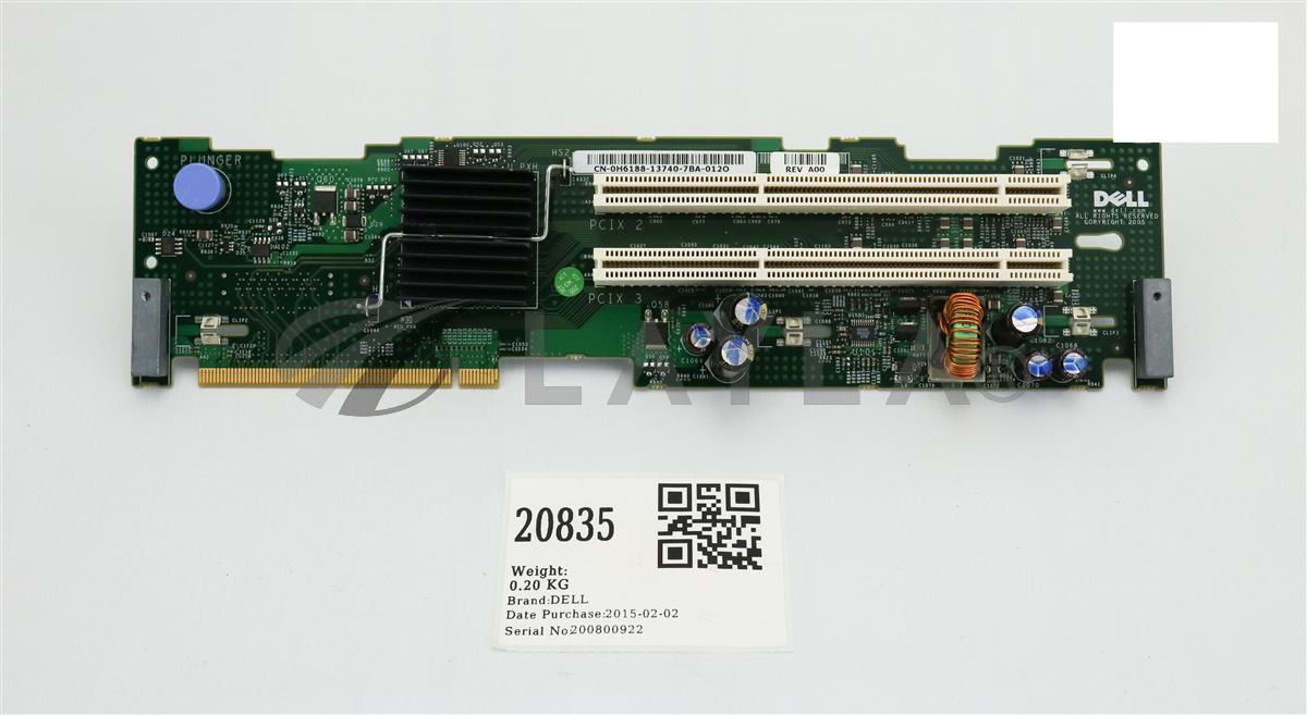 1000000075_A20835 DELL PCB, POWEREDGE 2950 PCI-X RISER BOARD, CN-0H6188 ...