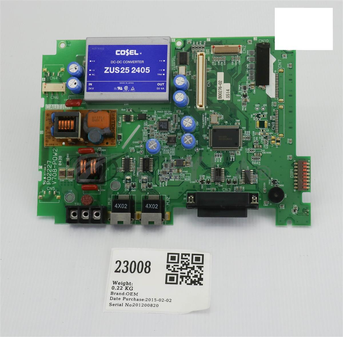1000000075_A23008 FUJI ELECTRIC PCB ASSY, V708-POW2 P02227 P02227 ...