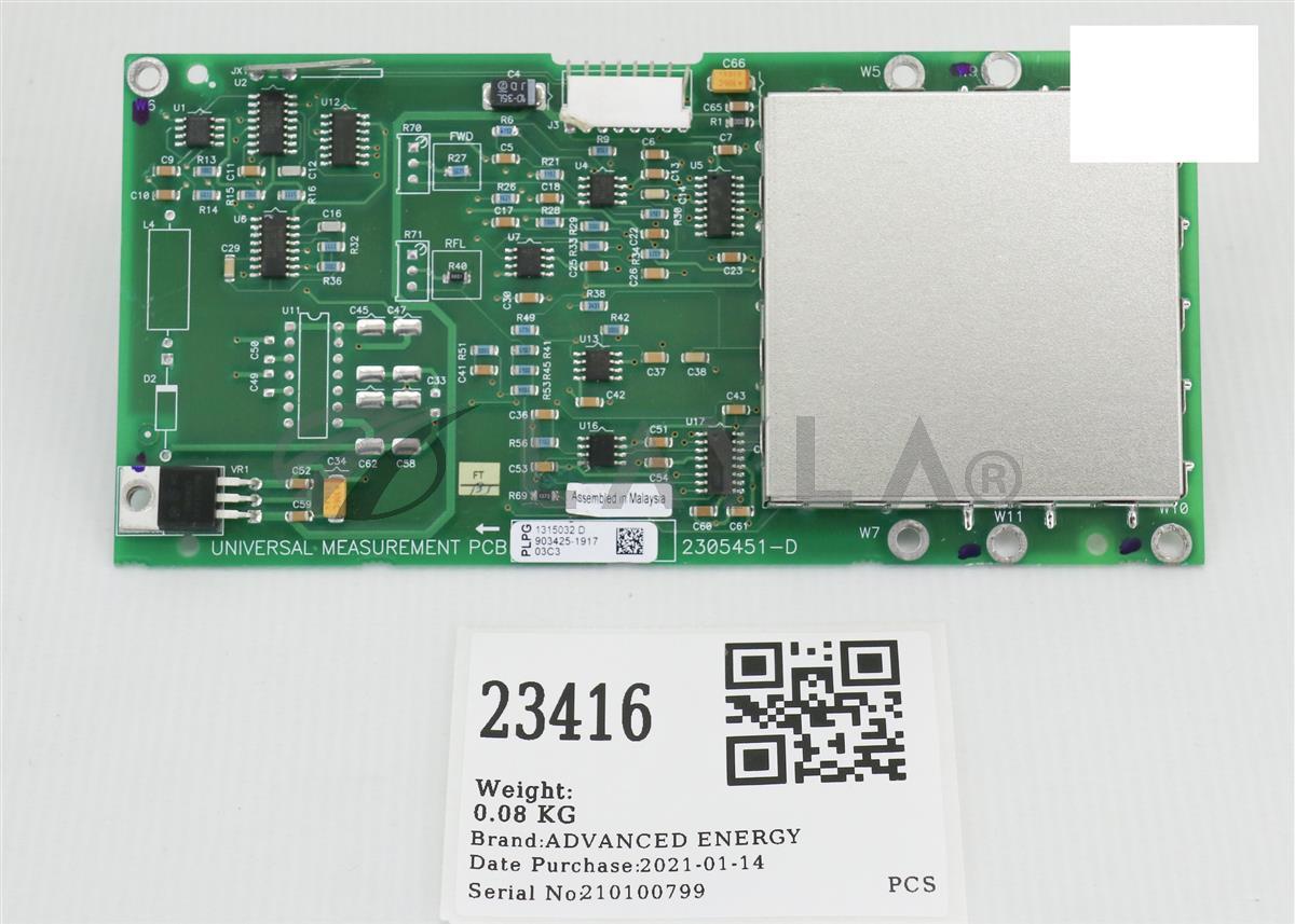 1000000075_A23416 ADVANCED ENERGY PCB, UNIVERSAL MEASUREMENT BOARD ...