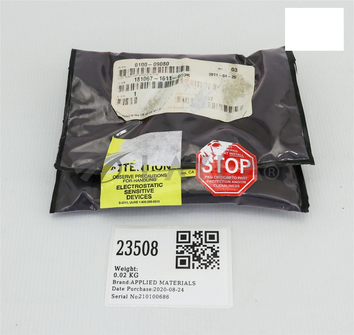 1000000075_A23508 APPLIED MATERIALS ASSY. ROBOT CAP SENSOR (NEW) 0100 ...