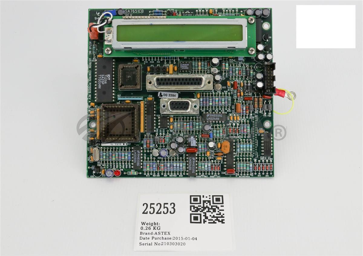 1000000075_A25253 ASTEX PCB, ASTRON CONTROL PC10026, PC10035 SA7651CB ...