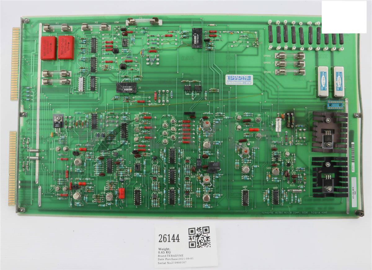 1000000075_A26144 TERADYNE PCB, ANALOG CONTROL BOARD, 879-356-00 (PARTS ...