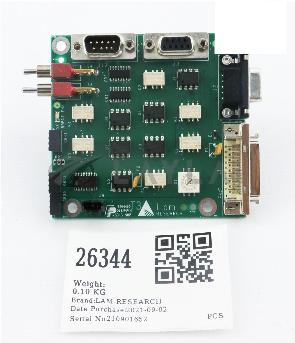 1000000075_A26344 LAM RESEARCH PCB, ROCKER VALVE INTERFACE BOARD 810 ...