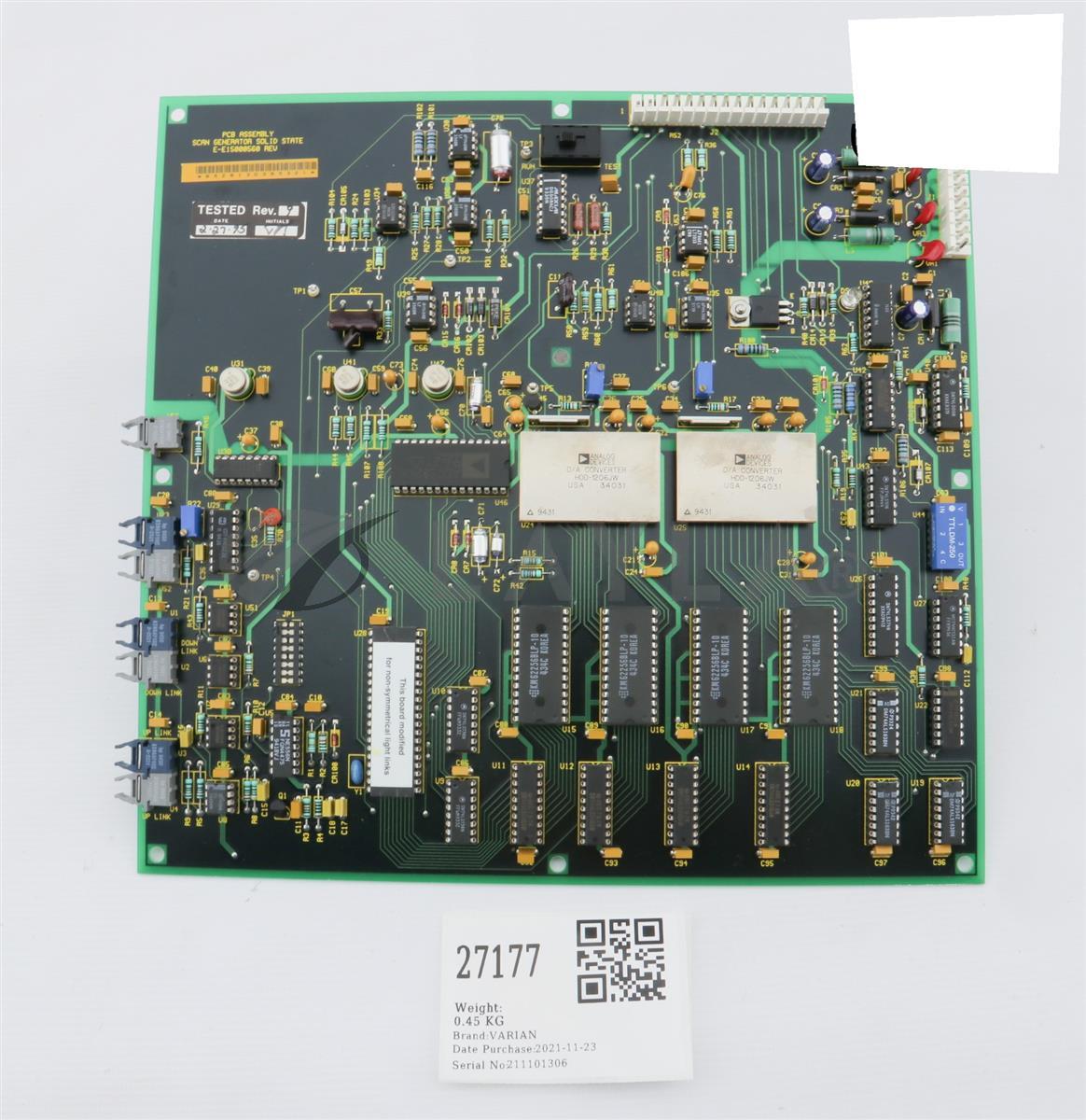 1000000075_A27177 VARIAN PCB, SCAN GENERATOR SOLID STATE BOARD ...