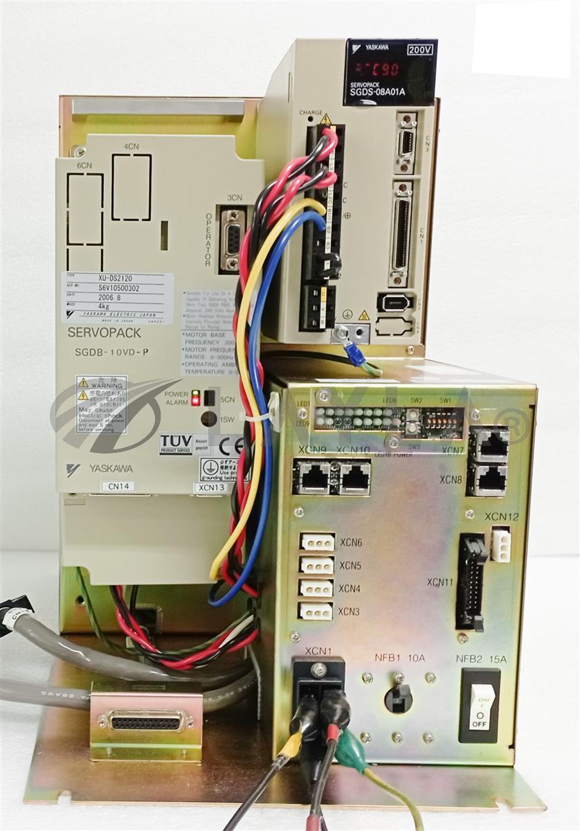 1000000075_A27988 YASKAWA SERVO AMPLIFIER, SGDB-10VD-P, SGDS-08A01A ...