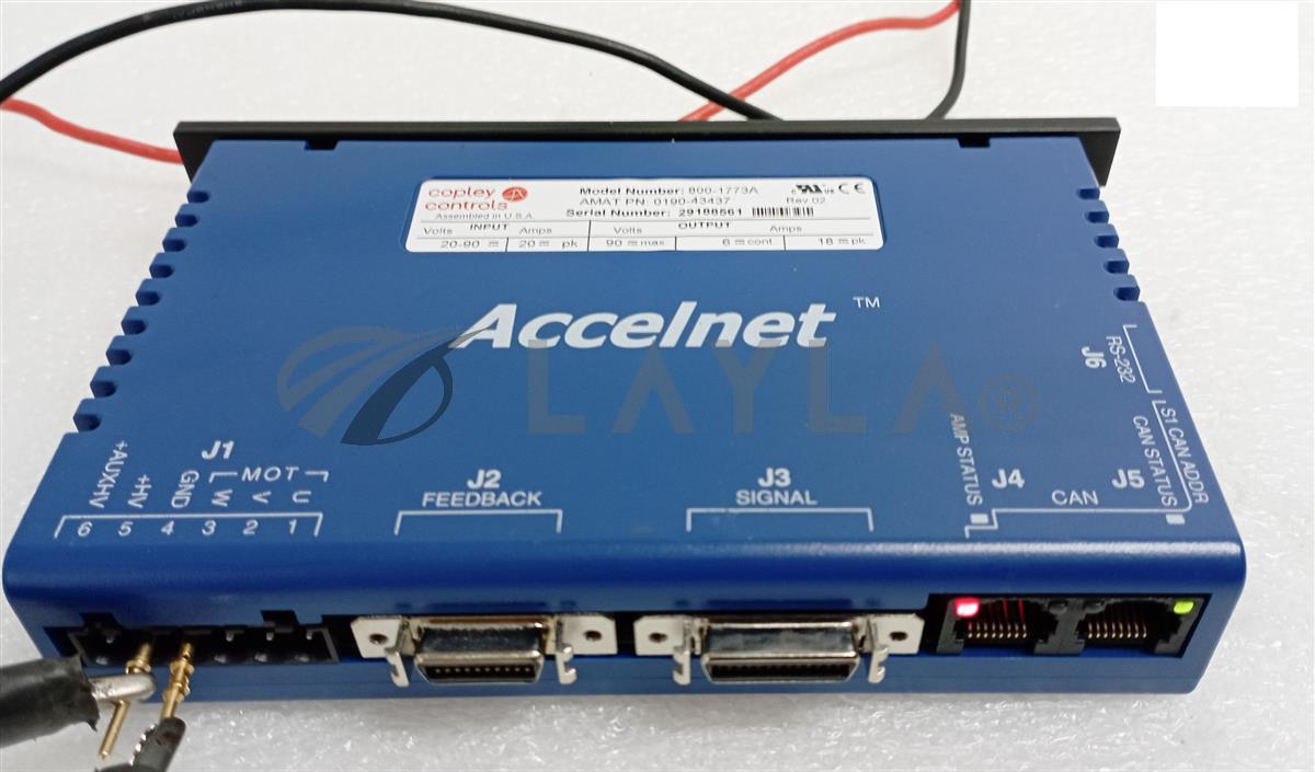 1000000075_A28161 COPLEY CONTROLS SERVO AMPLIFIER, ACCELNET, AMAT 0190 ...