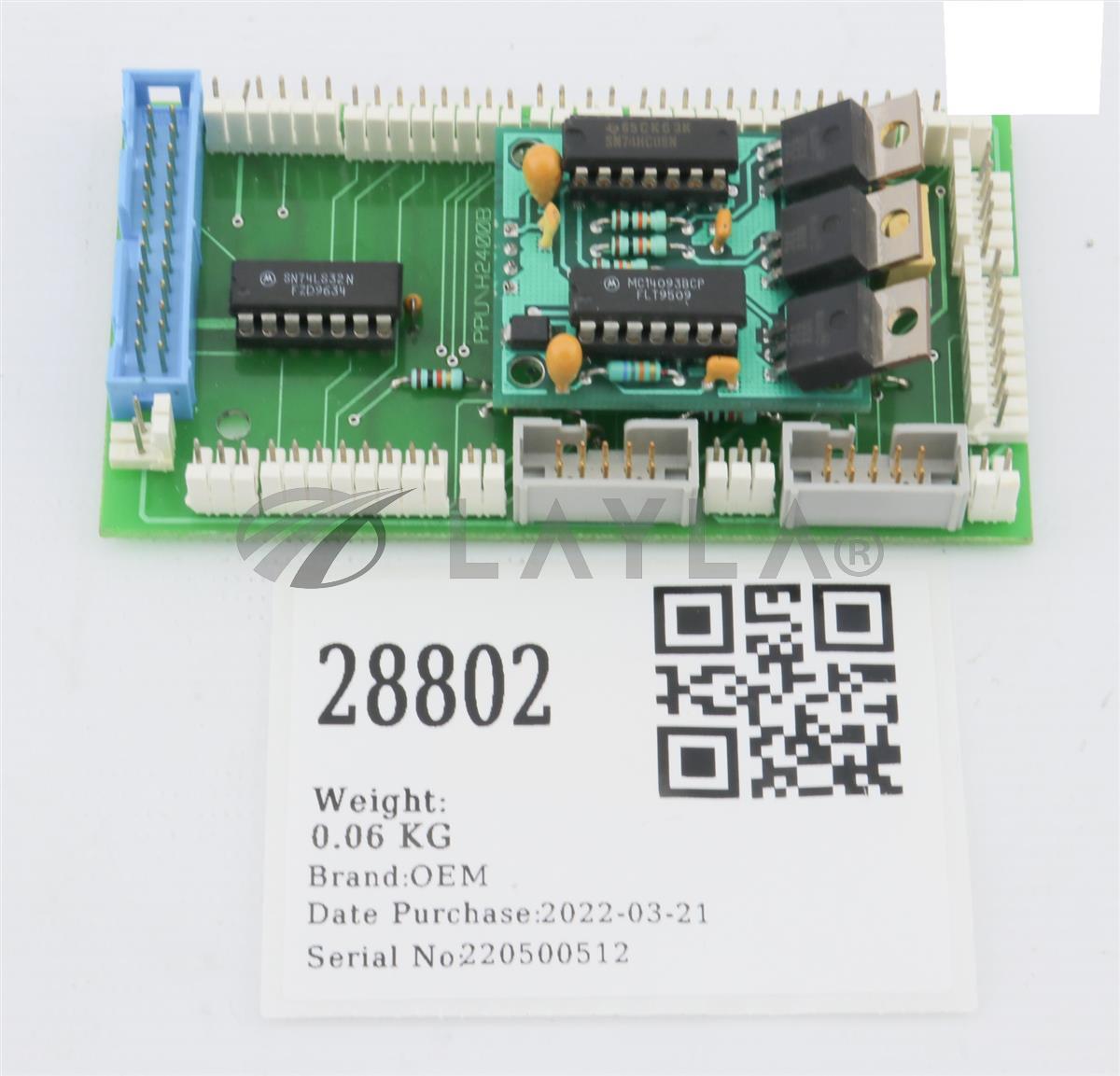 1000000075_A28802 OEM PCB ASSY PPUH2400B -- Weight: 0.06 kg PCB PCB ...
