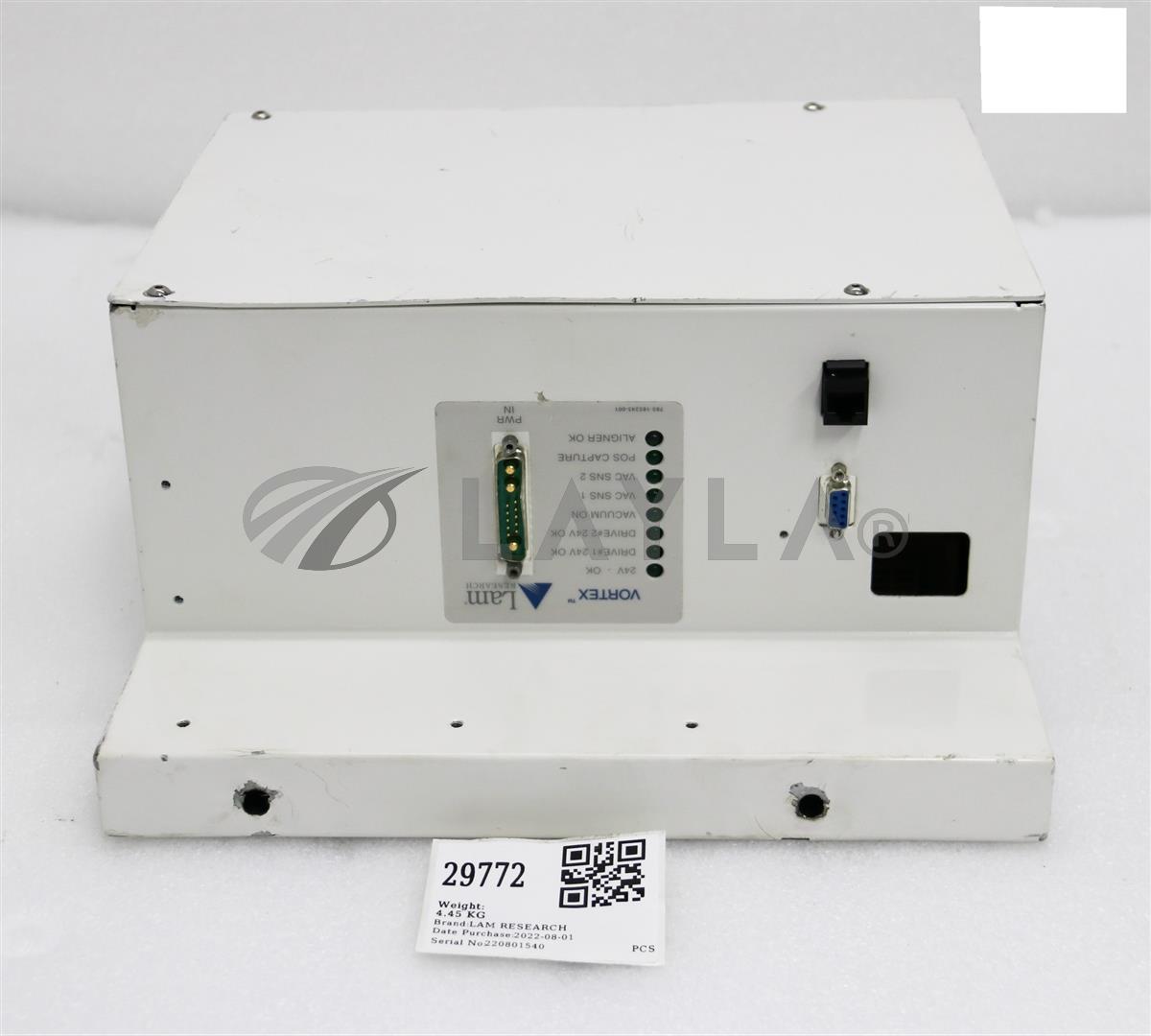 1000000075_A29772 LAM RESEARCH VORTEX CONTROLLER ASSY (PARTS) 853 ...