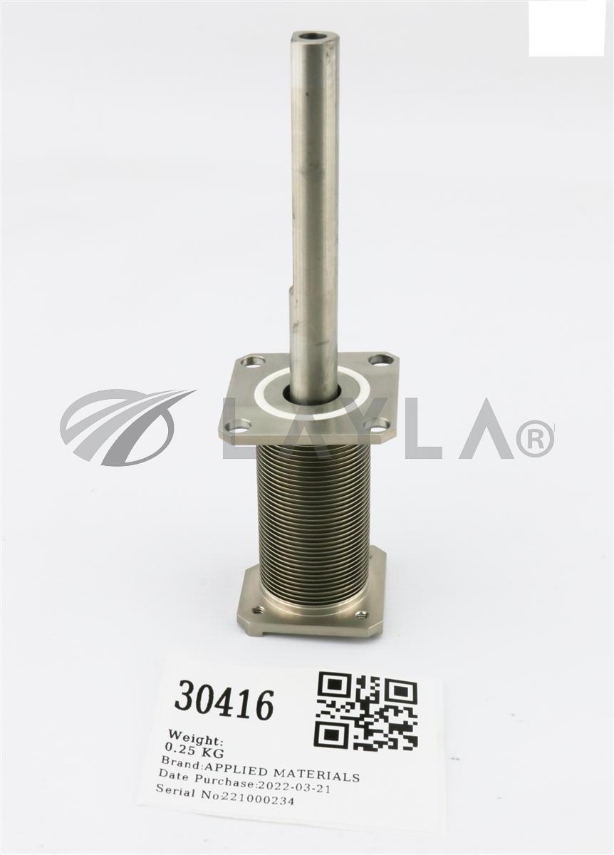 1000000075_A30416 APPLIED MATERIALS BELLOWS ASSY, SUSCEPTOR HOLLOW 0015 ...