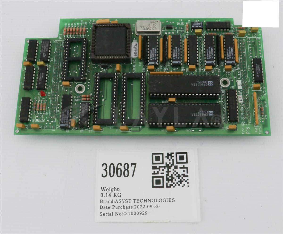 1000000075_A30687 ASYST TECHNOLOGIES PCB, PROCESSOR BOARD, 3000-1045-01 ...