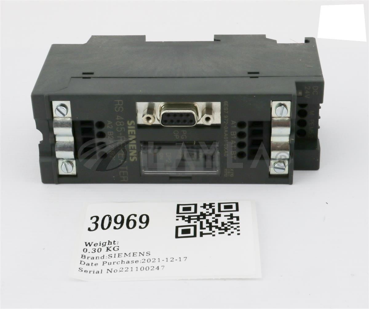 1000000075_A30969 SIEMENS SIMATIC RS 485-REPEATER MODULE (NEW) 6ES7 972 ...