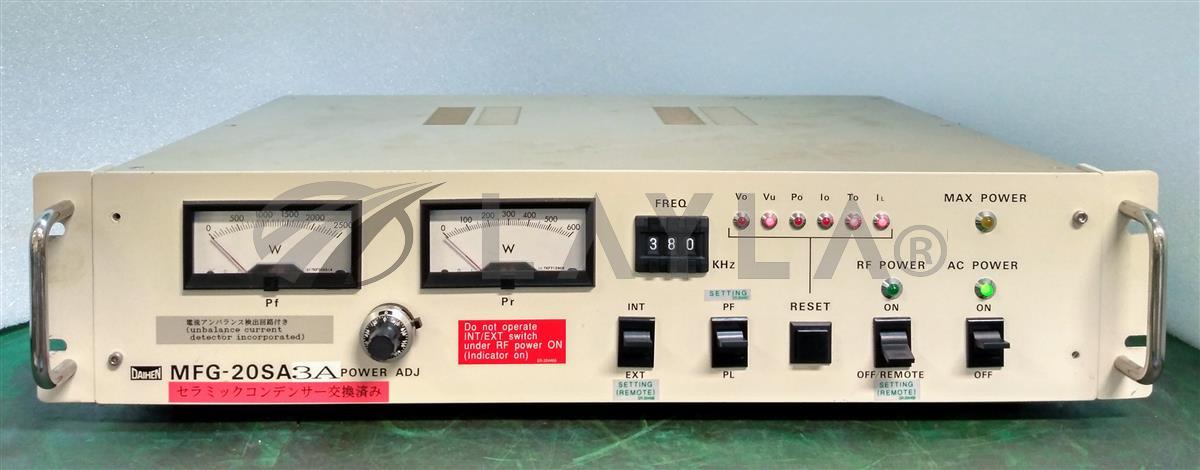 1000000075_A3465 DAIHEN RF CONTROLLER MFG-20SA3 MFG-20SA3 -- Controller ...