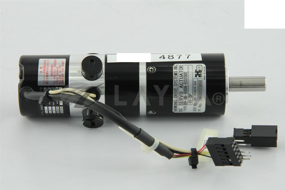 1000000075_A4877 HARMONIC DRIVE DC SERVO ACTUATOR W/ OPTICAL ENCODER ME ...