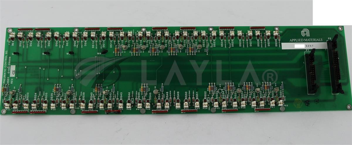 1000000075_A5257 APPLIED MATERIALS PCB ASSY, PNEUMATIC CONTROL 0100 ...
