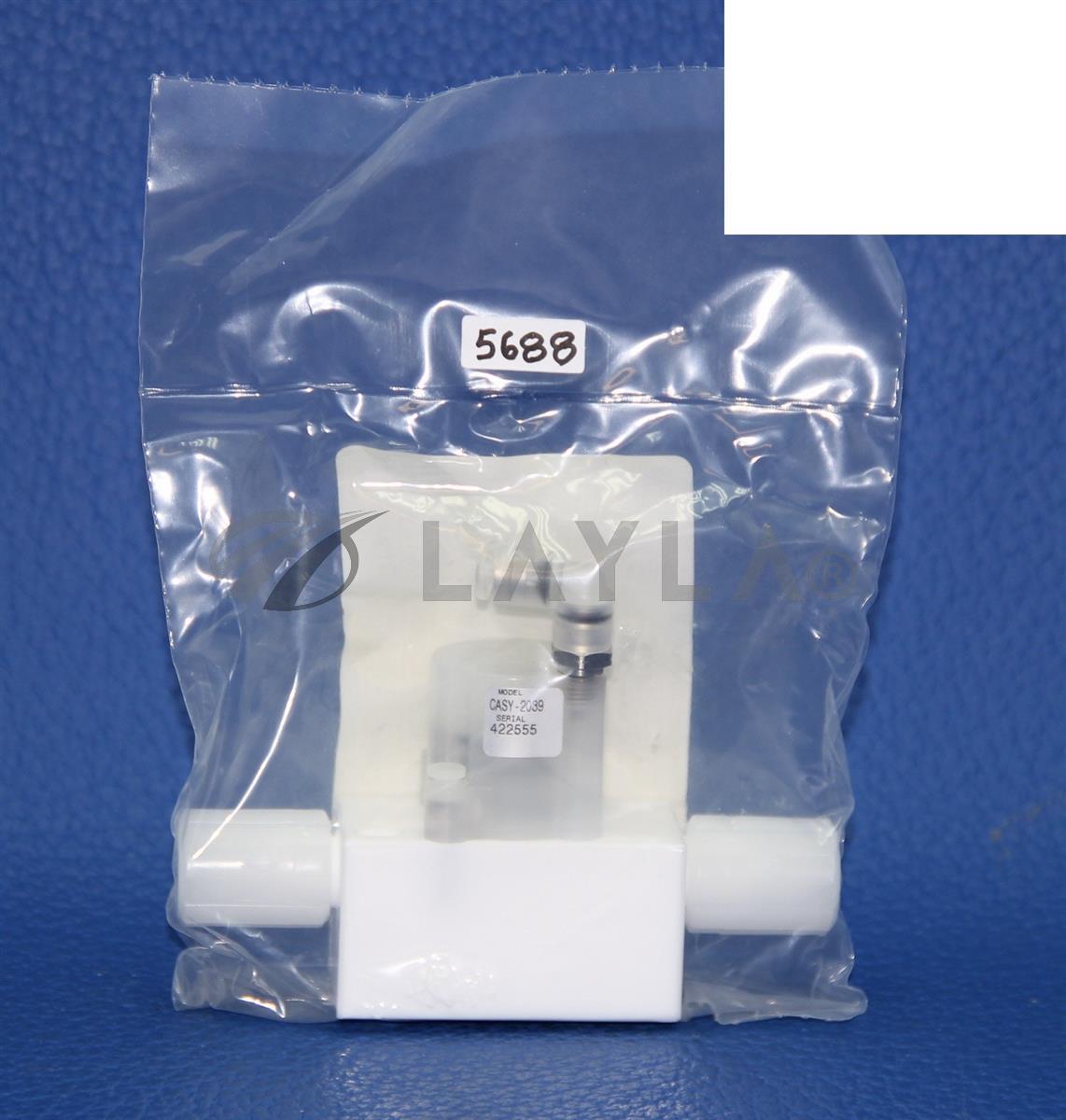 1000000075_A5688 PARKER VALVE, DIAPH, 2 PORT, NC PNEUMATIC, 1/4 FLARE ...