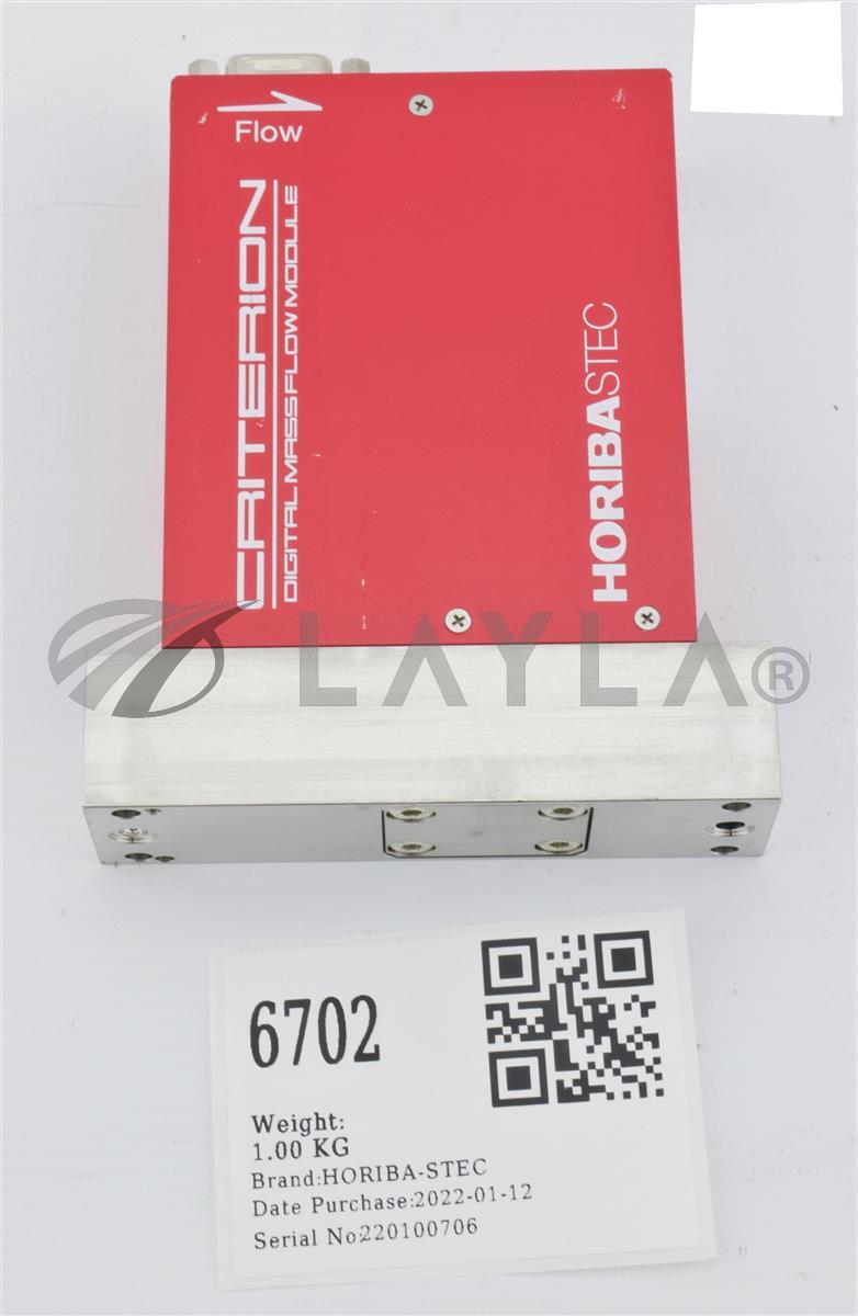 1000000075_A6702 HORIBA-STEC MFC CRITERION DIGITAL MASSFLOW MODULE ...