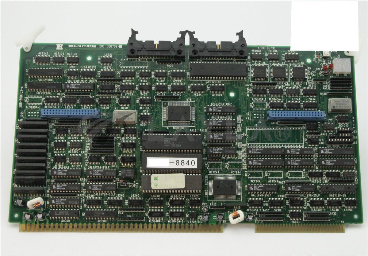 1000000075_A8840 TOKYO ELECTRON PCB CPU BOARD, 208-500702-4 281-500702 ...