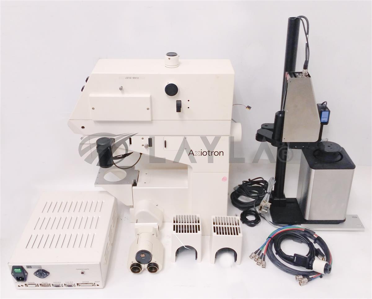 1000000075_A9912 CARL ZEISS AXIOTRON 8" X 8" MICROSCOPE, 45 28 25 W ...