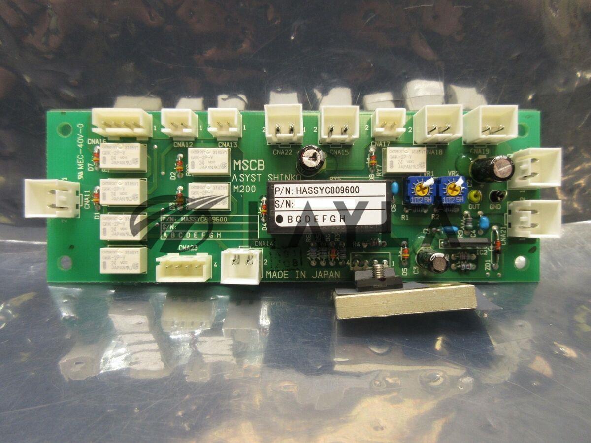 1000000091_143056782986 Asyst Shinko HASSYC809600 Interface Board PCB ...