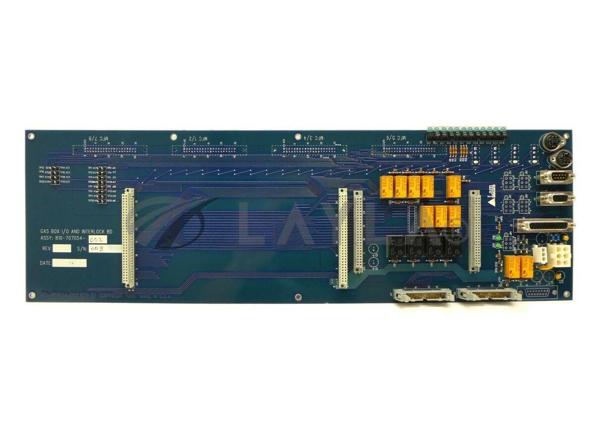 1000000091_143235468214 Lam Research 810-707054-002 Gas Box I/O Interlock Board PCB FPD ...