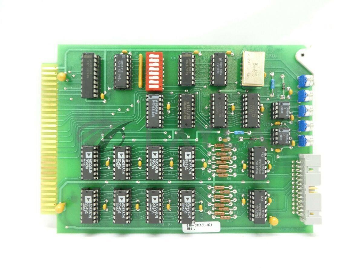 1000000091_144199679914 Lam Research 810-00670-001 Analog Output PCB Card 670L Rev. L OEM ...