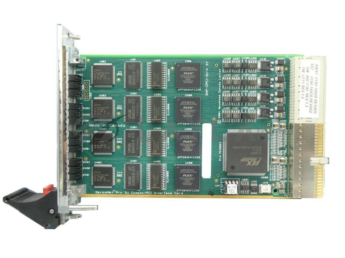 1000000091_144525407955 SST Woodhead DNP-CPCI-3U-4 DeviceNet Scanner ...