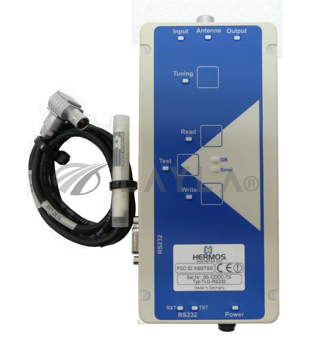 1000000091_173930468172 Hermos TLG-I1-AMAT-R1 Transponder Reader with Antenna ANT-2K15 Working ...