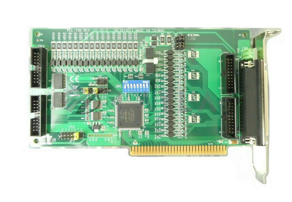1000000091_175276424947 PCL-730 32-Channel Isolated Digital I/0 ISA PCB Card ASM Working Spare ...