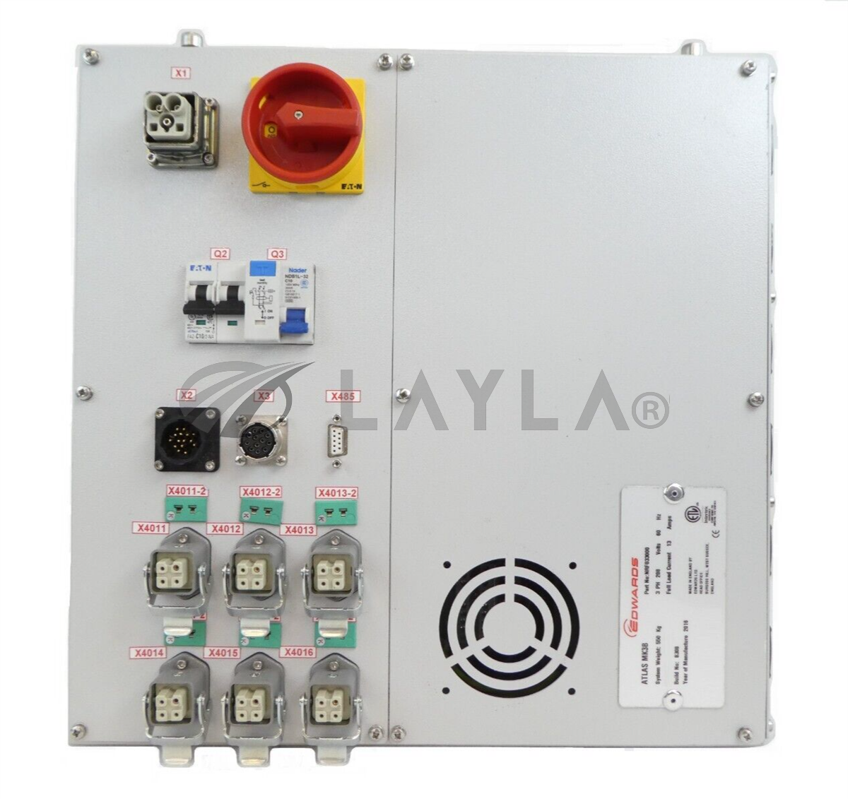 1000000091_175509245323 ATLAS MK3B Edwards NRF033000 Gas Abatement ...